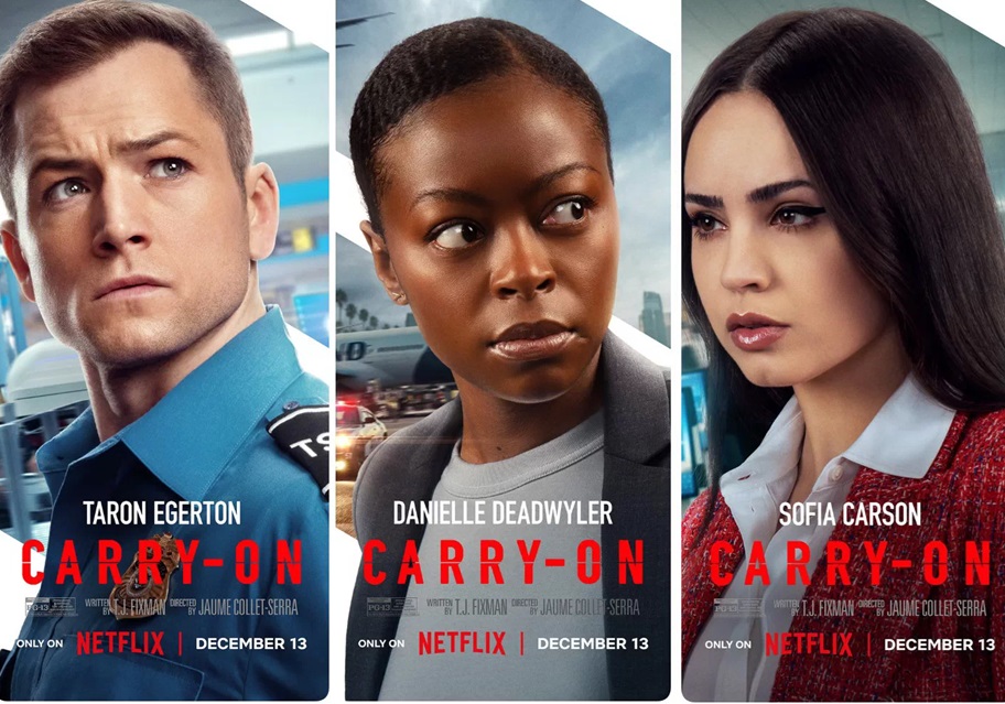 ¿(De) Dónde han salido los protas de Carry-On, la 5ª peli más vista de ...